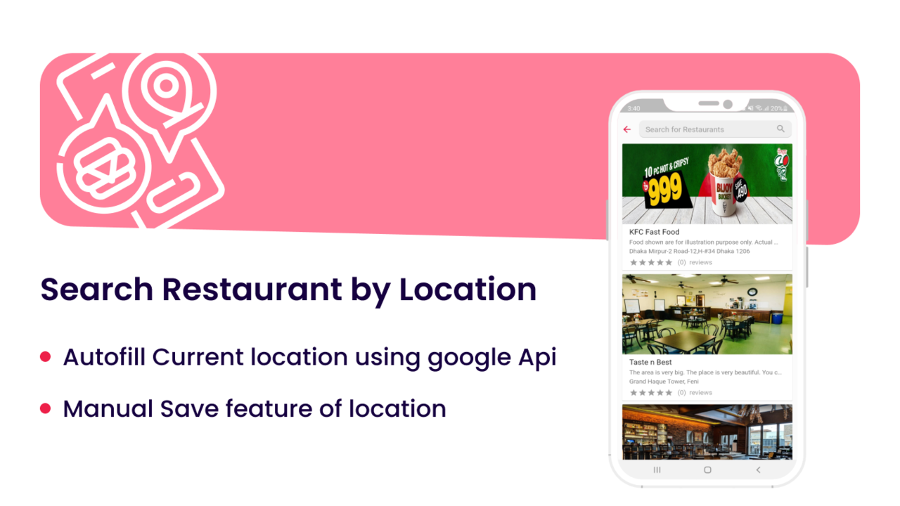 FoodBank Multi Restaurant - Food Delivery App | Restaurant App with ...