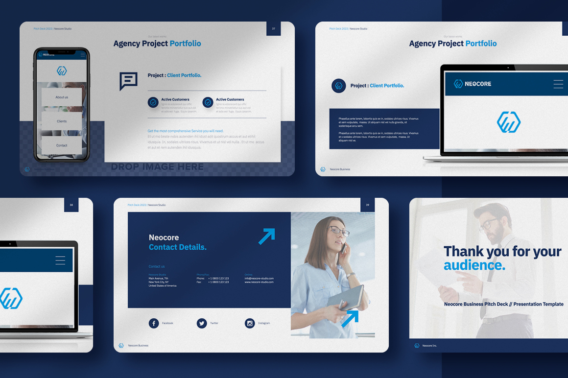 Pitch Deck Google Slides by egotype | GraphicRiver