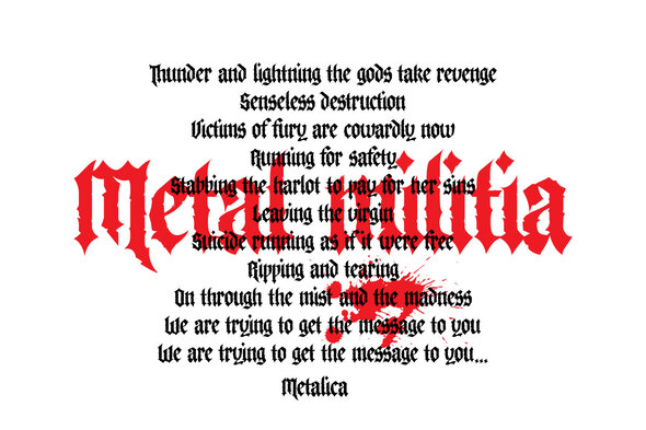 Backbone - Black Metal Typeface, Fonts | GraphicRiver