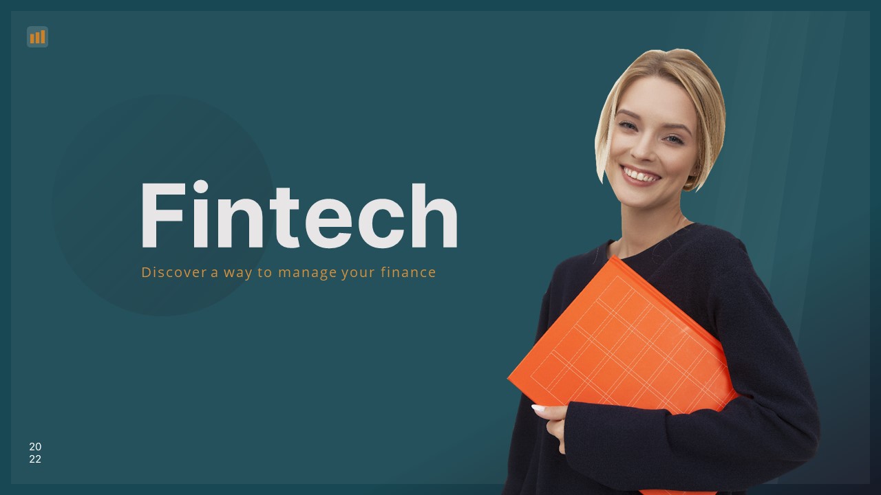 Fintech - Finance Technology Powerpoint Template, Presentation Templates
