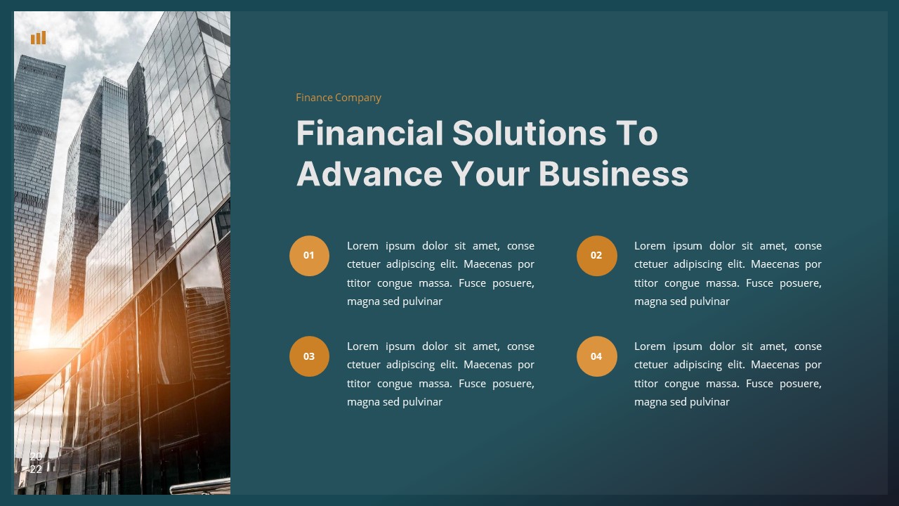 Fintech - Finance Technology Powerpoint Template, Presentation Templates