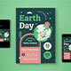 Earth Day Flyer Set, Print Templates | GraphicRiver