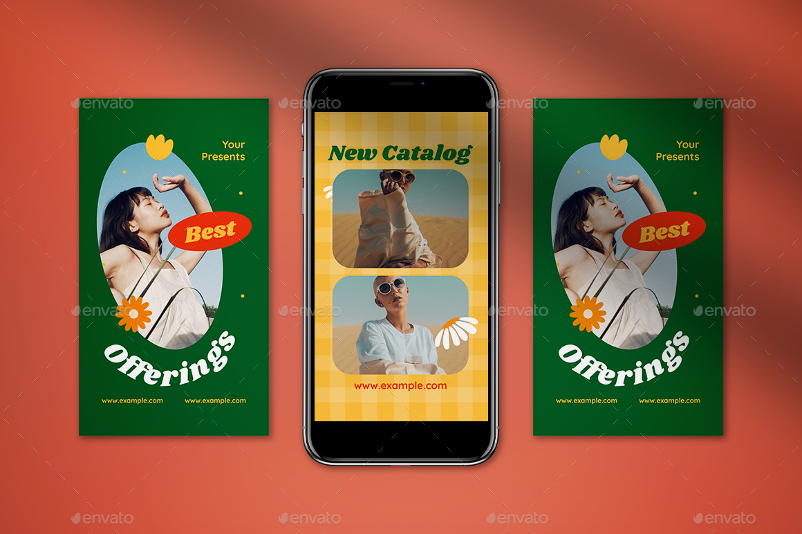 Spring Break Fashion Instagram Pack, Web Elements | GraphicRiver