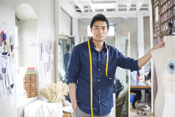 Male fashion designer Stock Photo by bluejeanimages | PhotoDune