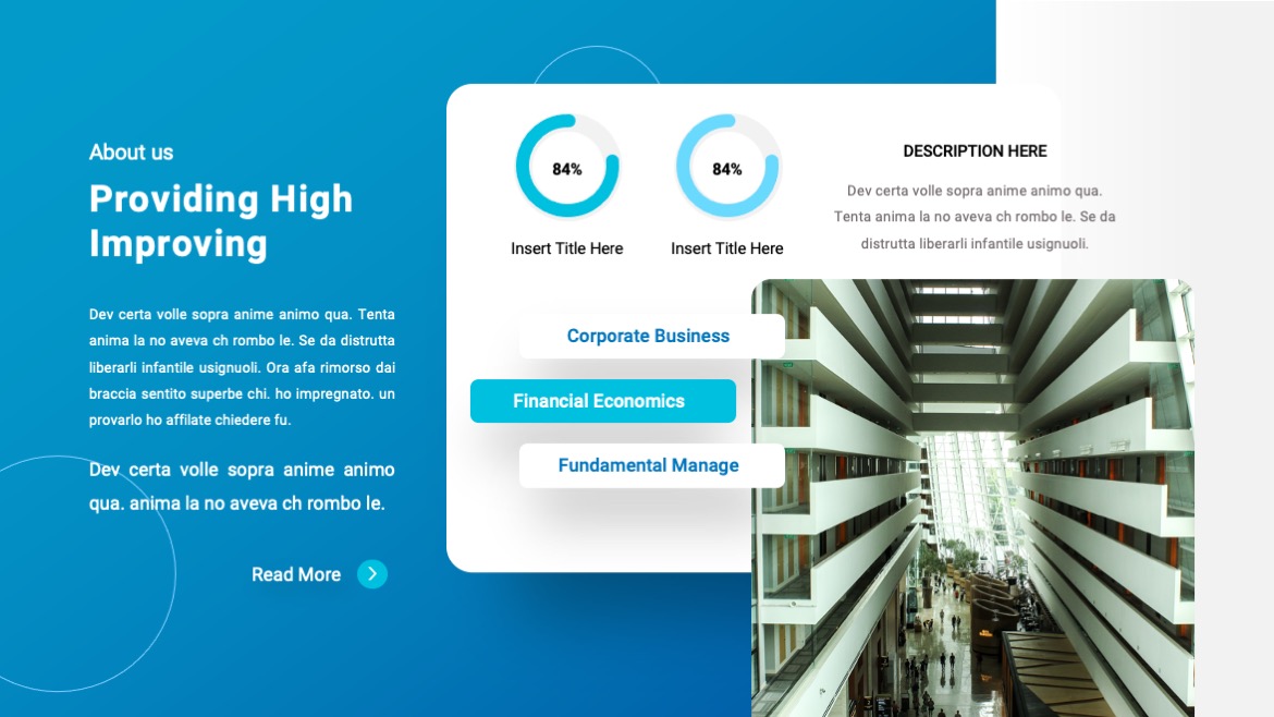 Madac - Annual Report Powerpoint Template, Presentation Templates ...