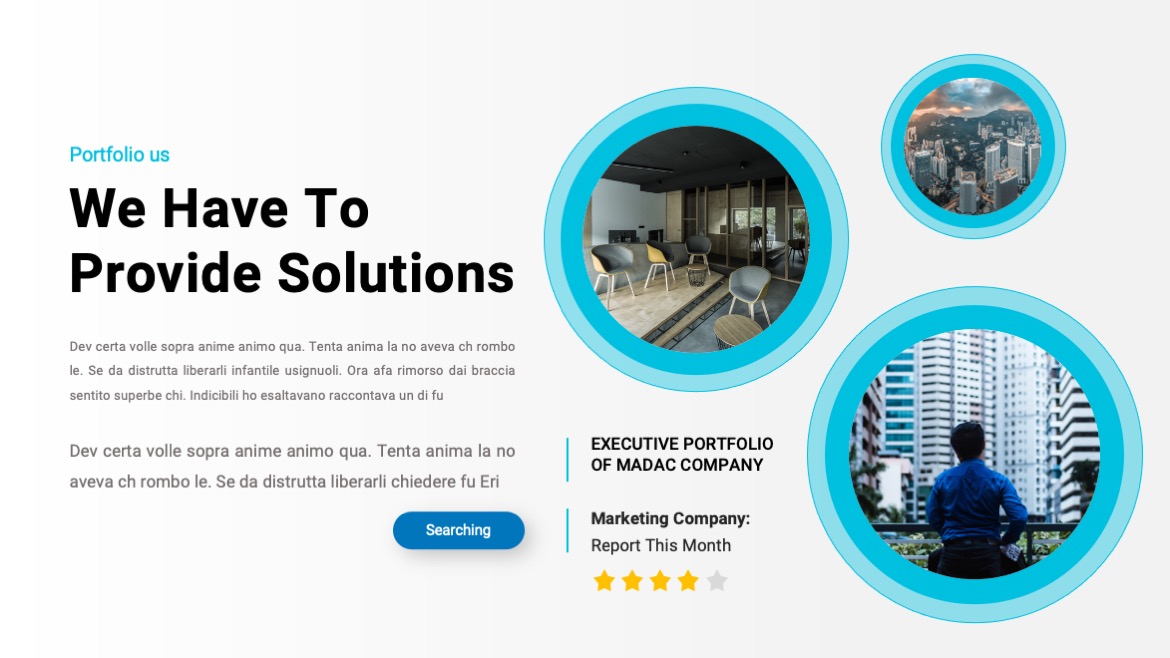 Madac - Annual Report Powerpoint Template, Presentation Templates ...