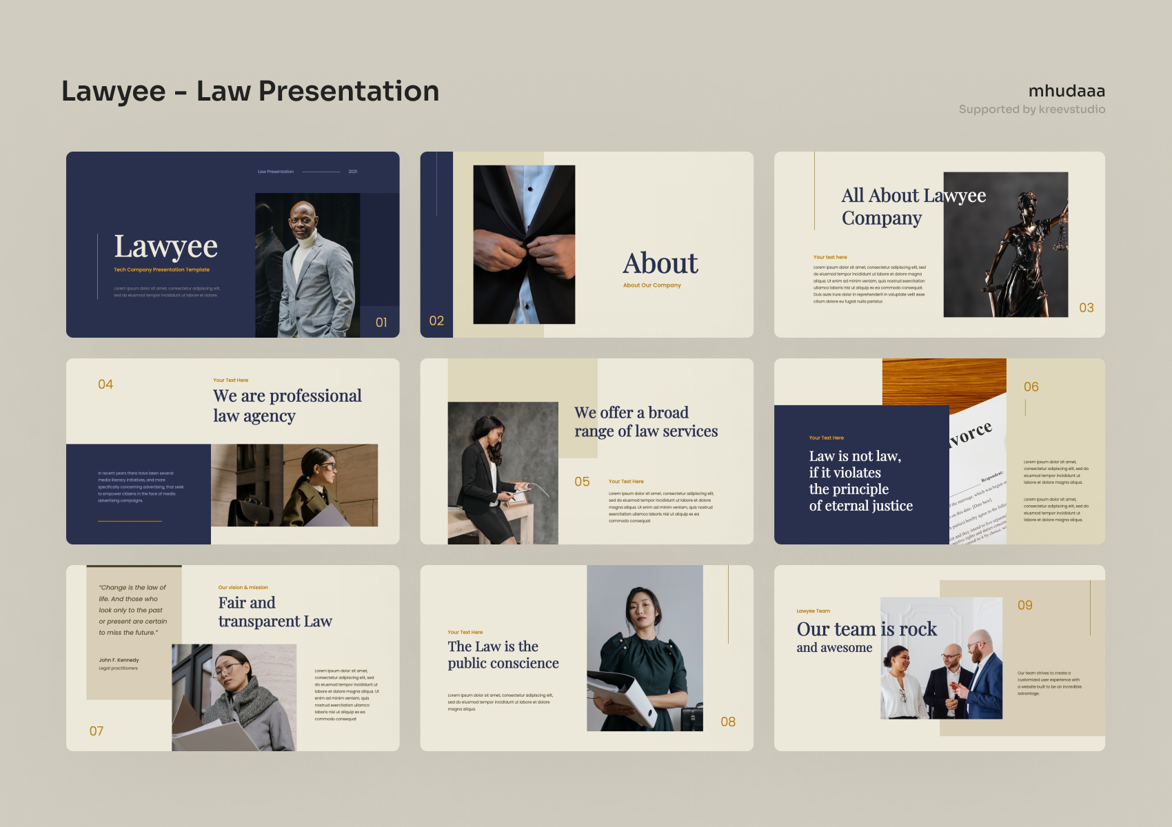 Lawyee - Law PowerPoint Presentation, Presentation Templates | GraphicRiver