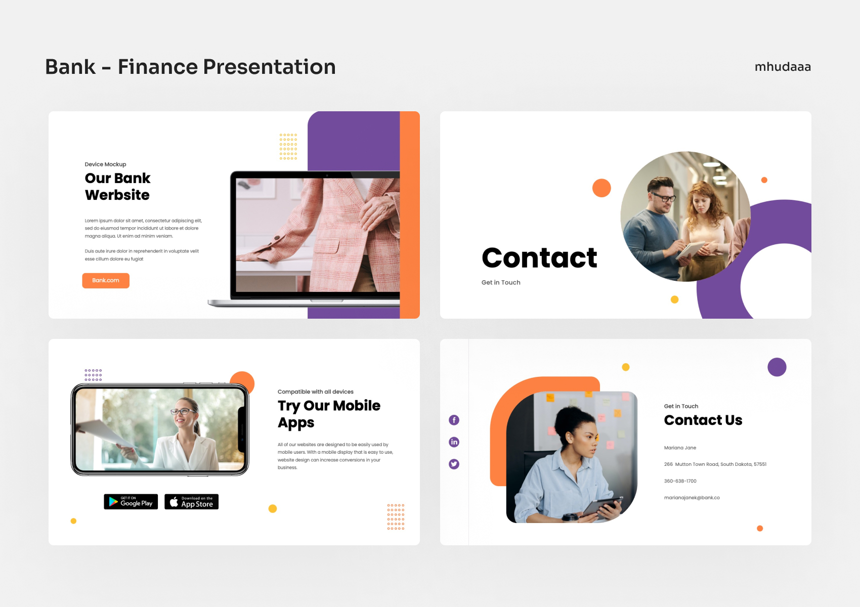 Bank - Finance PowerPoint Presentation, Presentation Templates ...