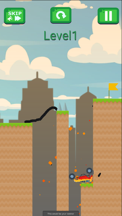 Draw Bridge Puzzle (complete unity Game +unity ads) by MdoStudio11