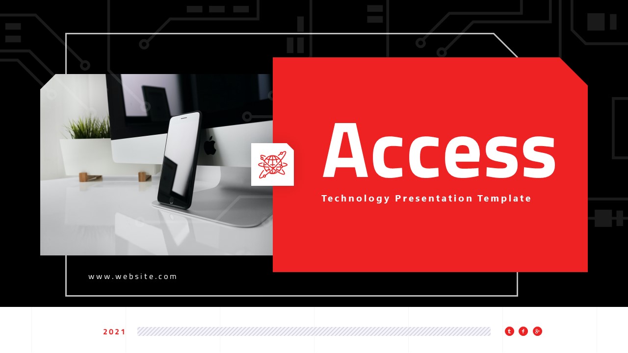 Access Technology Presentation Template, Presentation Templates ...