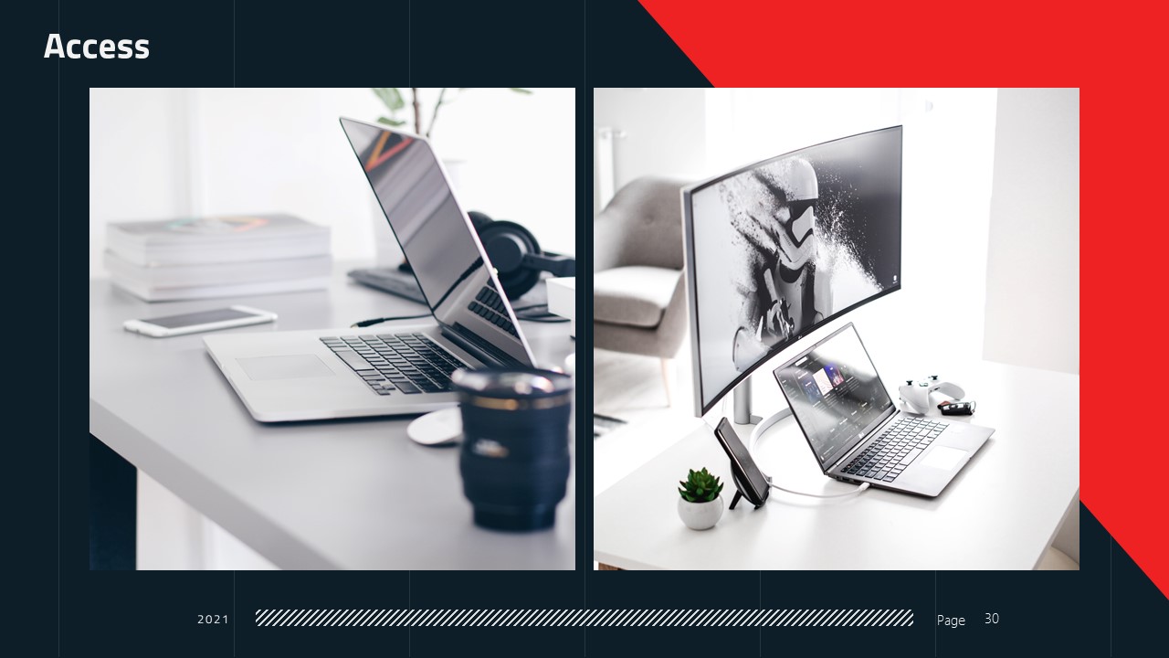 Access Technology Presentation Template, Presentation Templates ...