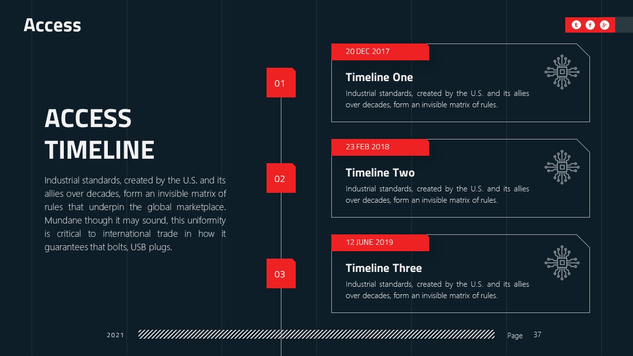 Access Technology Presentation Template, Presentation Templates ...
