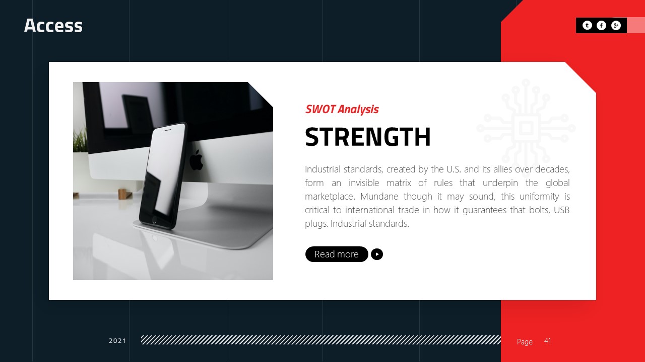 Access Technology Presentation Template, Presentation Templates ...