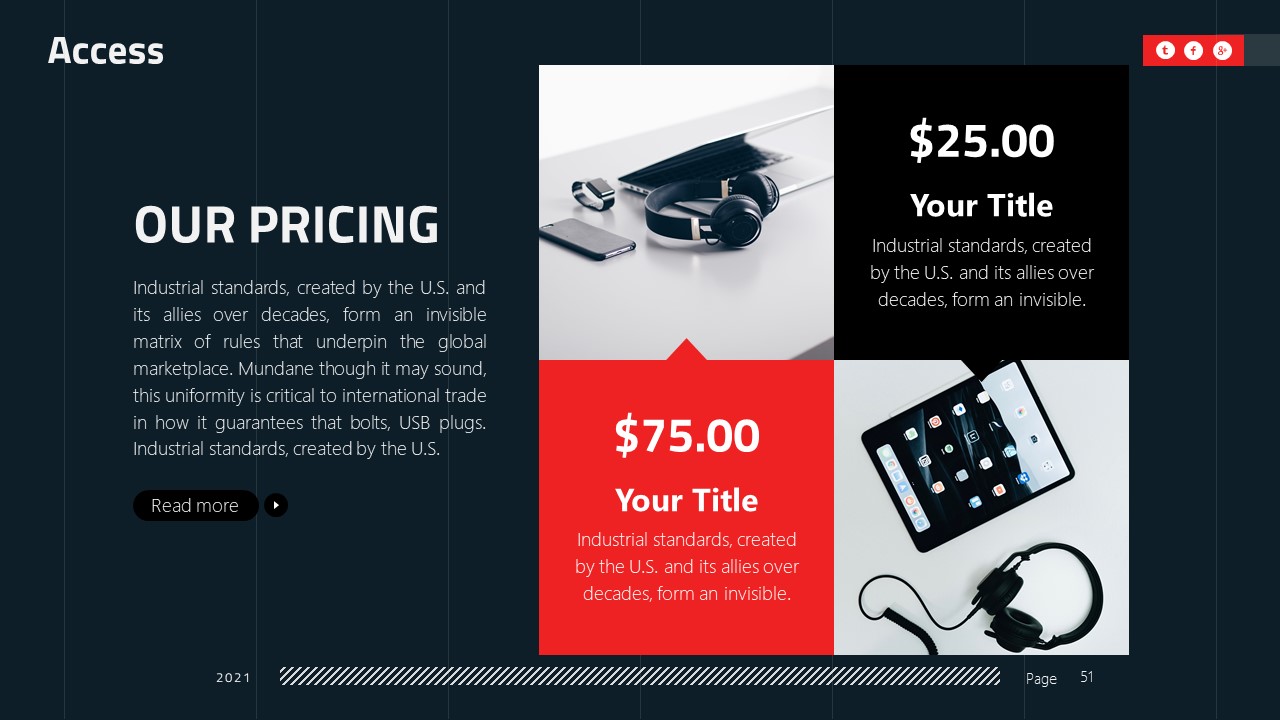 Access Technology Presentation Template, Presentation Templates ...