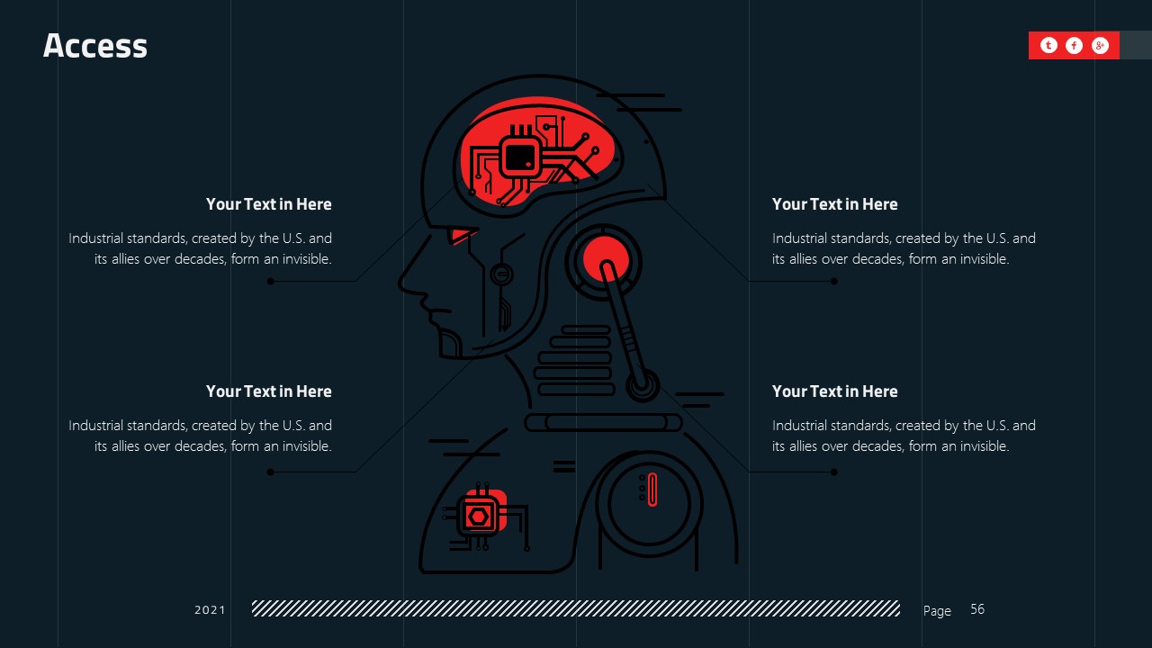 Access Technology Presentation Template, Presentation Templates ...