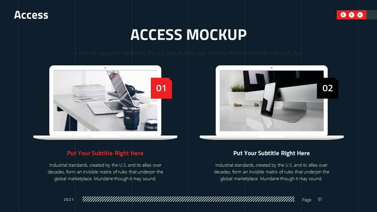 Access Technology Presentation Template, Presentation Templates ...