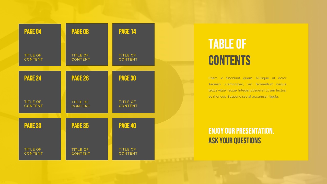Noisec Music App Pitch Deck Template for Keynote, Presentation Templates
