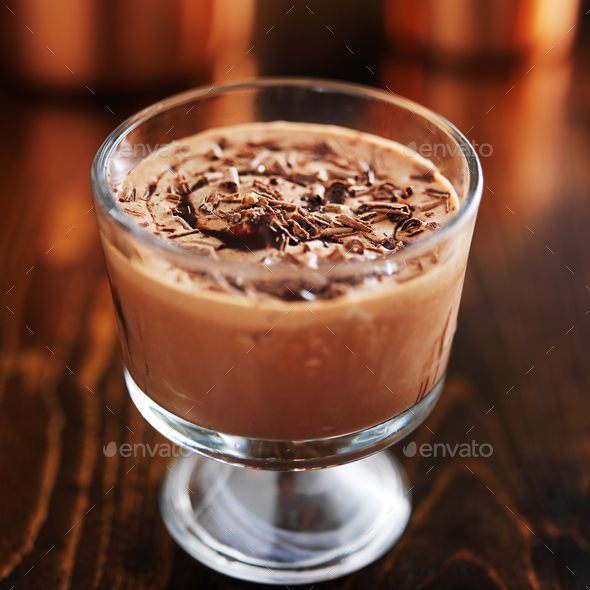 chocolate dessert in parfait dish Stock Photo by joshua_resnick | PhotoDune