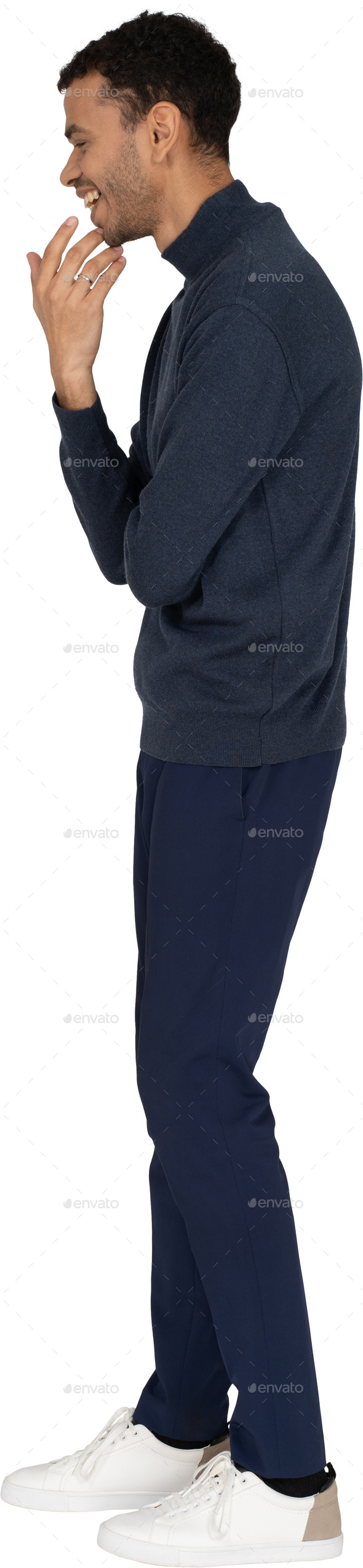 a man in a suit smoking a cigarette Stock Photo by Icons8 | PhotoDune