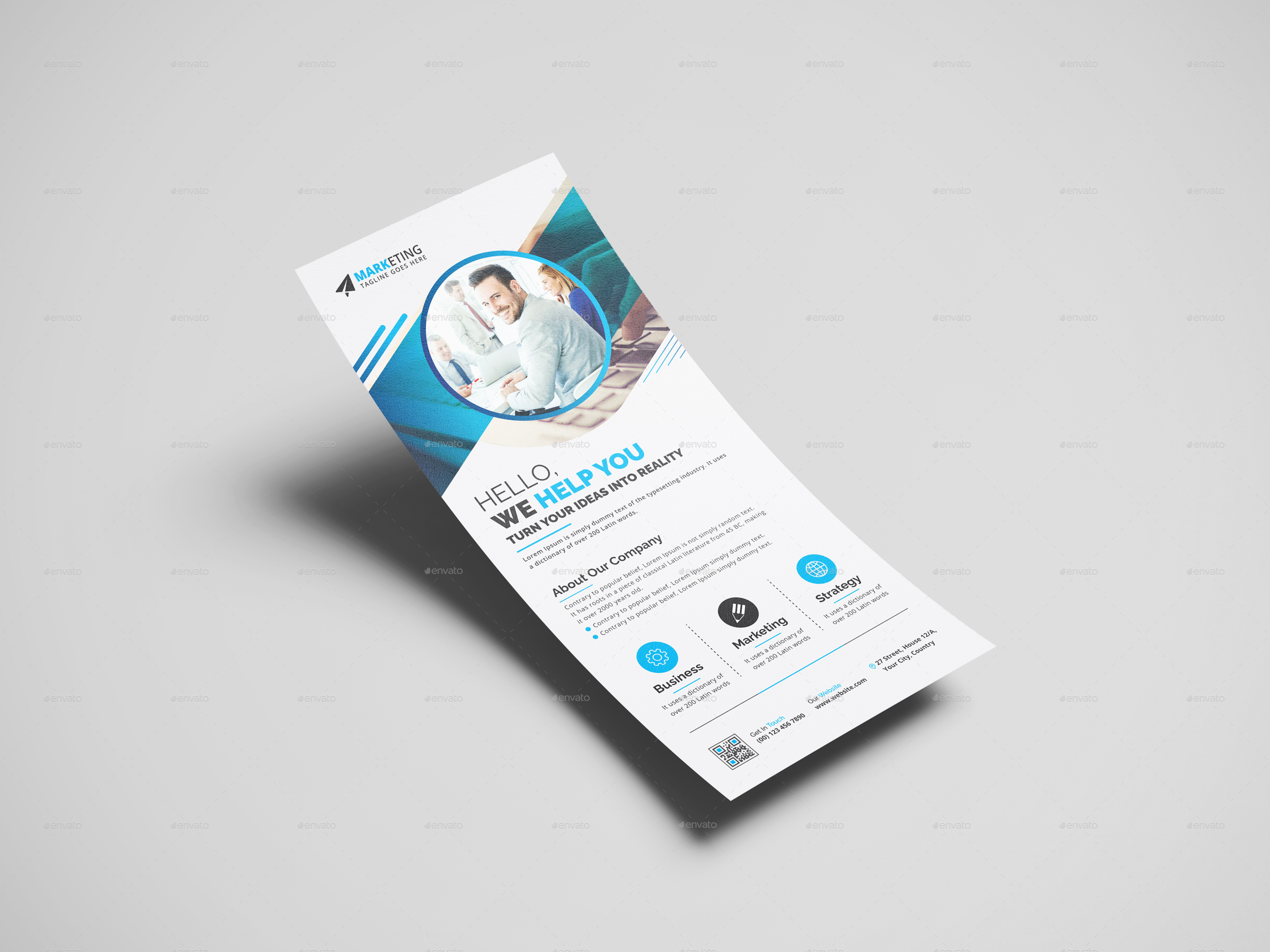 Corporate DL Flyer, Print Templates | GraphicRiver
