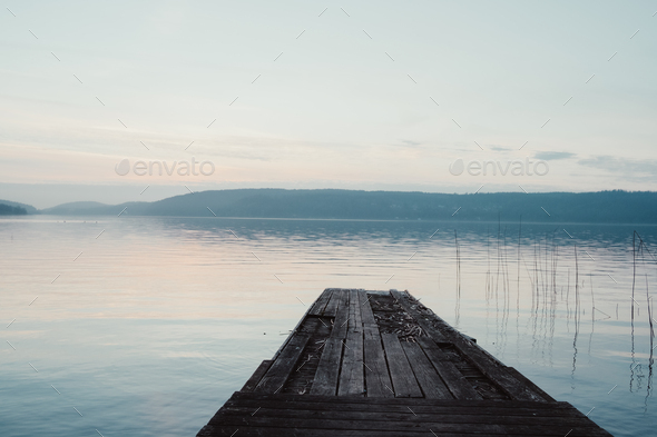 Sunset at lake Aspen Stock Photo by Kajan81 | PhotoDune