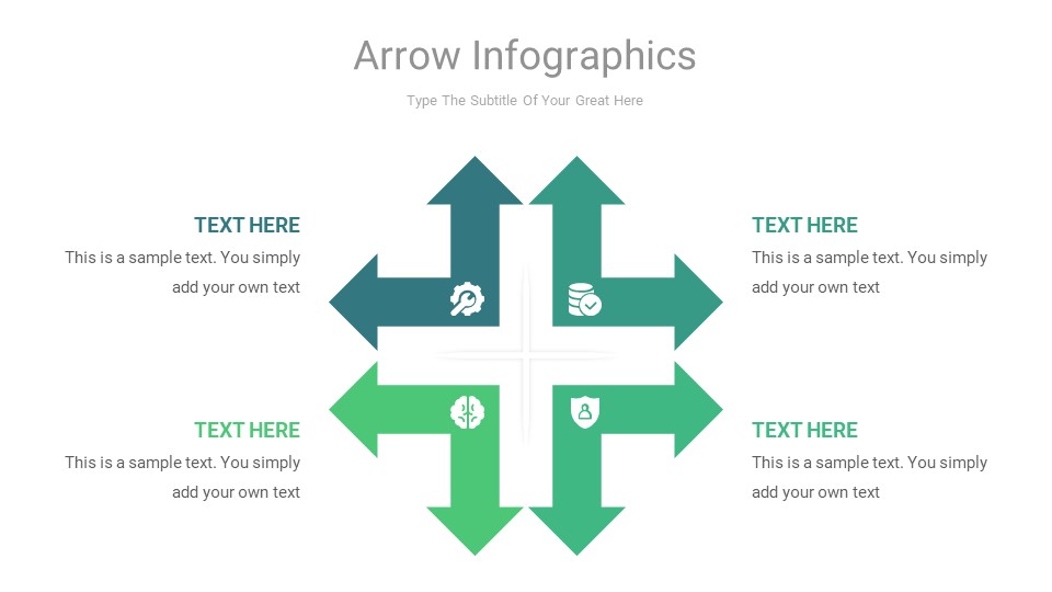 Arrow Infographics PowerPoint Template Diagrams by SOOZ_ART | GraphicRiver