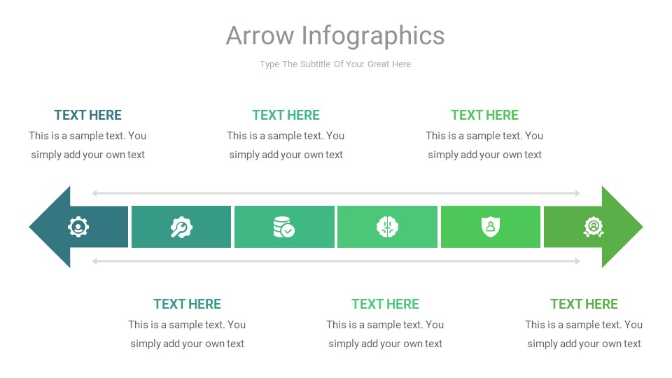 Arrow Infographics PowerPoint Template Diagrams by SOOZ_ART | GraphicRiver
