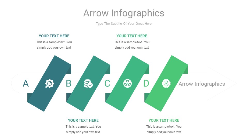 Arrow Infographics PowerPoint Template Diagrams by SOOZ_ART | GraphicRiver