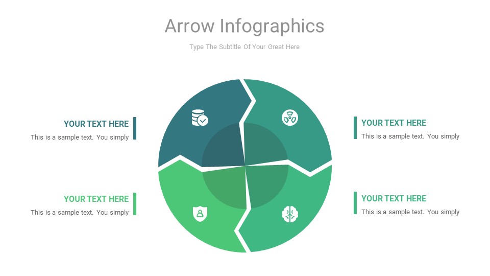 Arrow Infographics PowerPoint Template Diagrams by SOOZ_ART | GraphicRiver