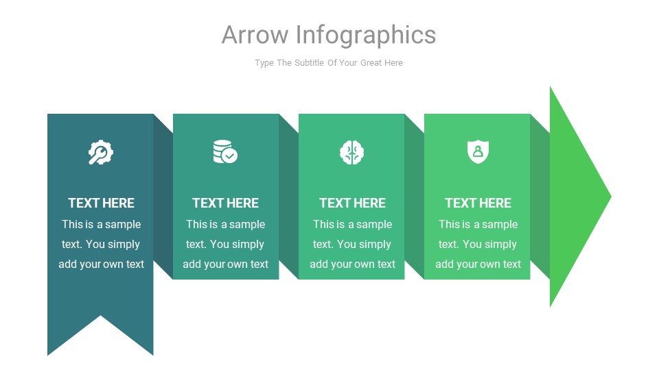 Arrow Infographics PowerPoint Template Diagrams by SOOZ_ART | GraphicRiver