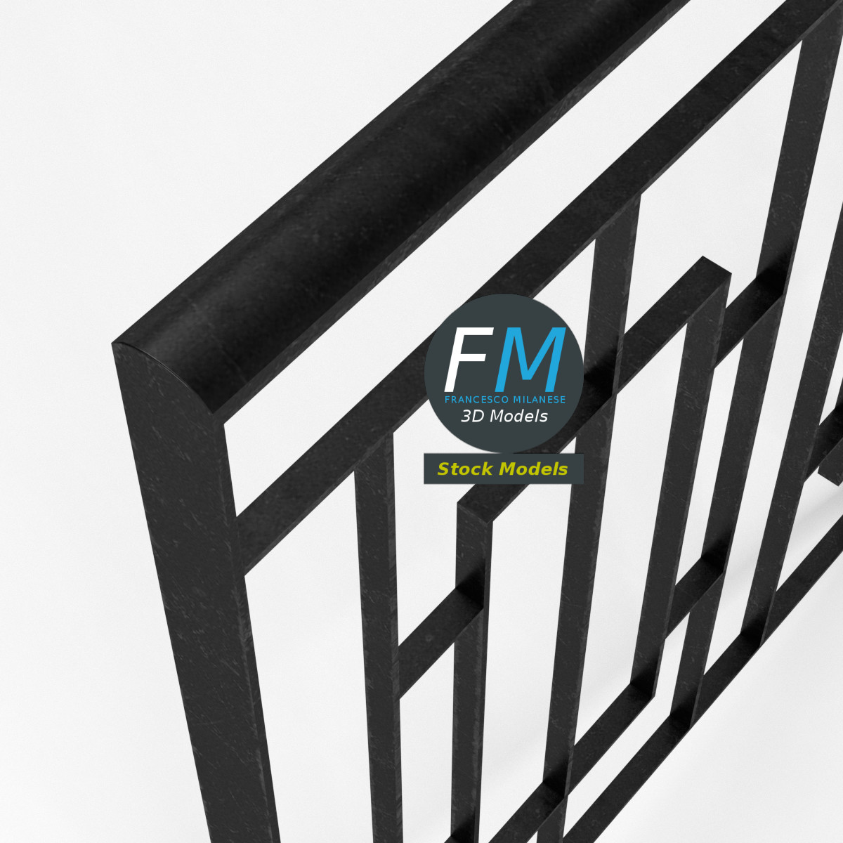 Modular iron fence by FrancescoMilanese85 | 3DOcean