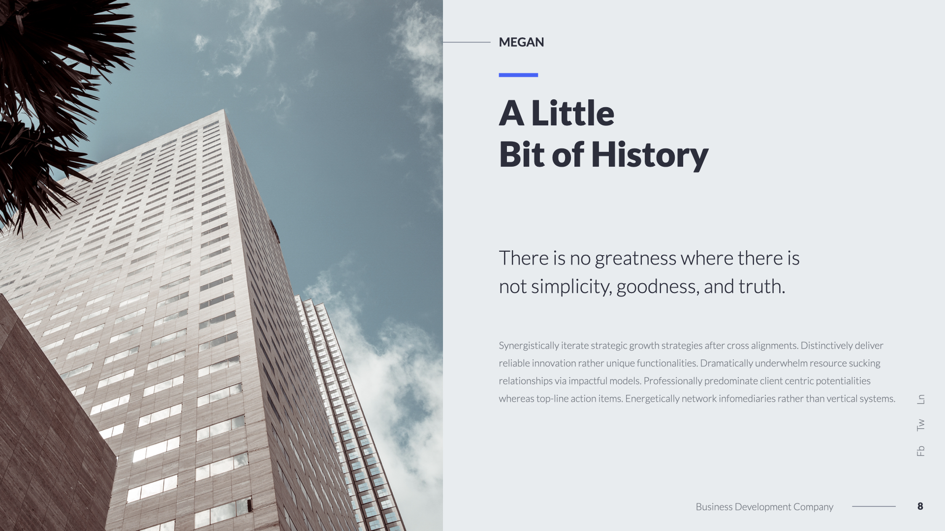 MEGAN - Animated Business Presentation Template (GoogleSlides ...