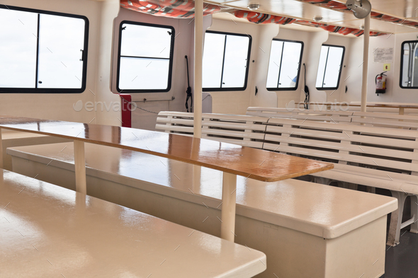Passenger's Recreational Ship Interior Stock Photo by nzooo | PhotoDune