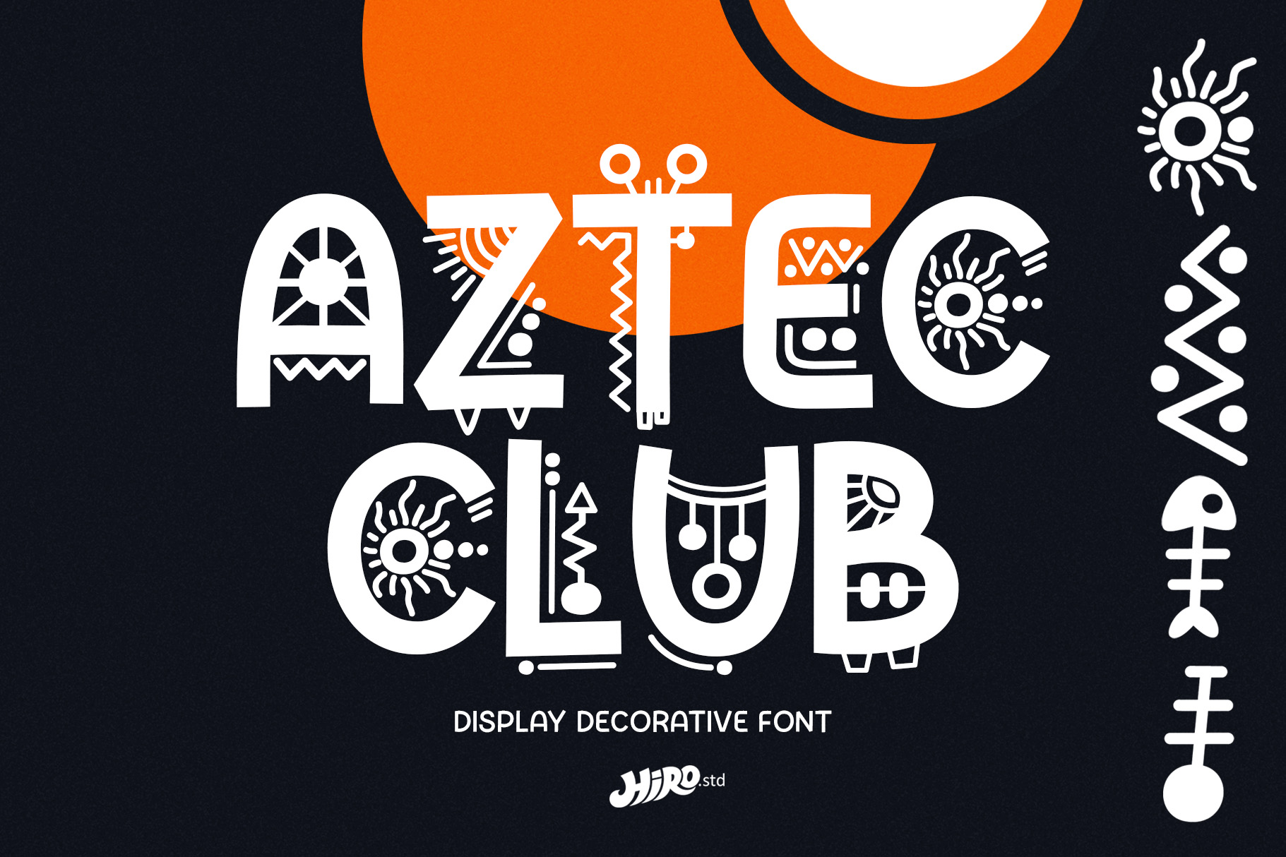 Aztec Club - Display Decorative Font, Fonts | GraphicRiver