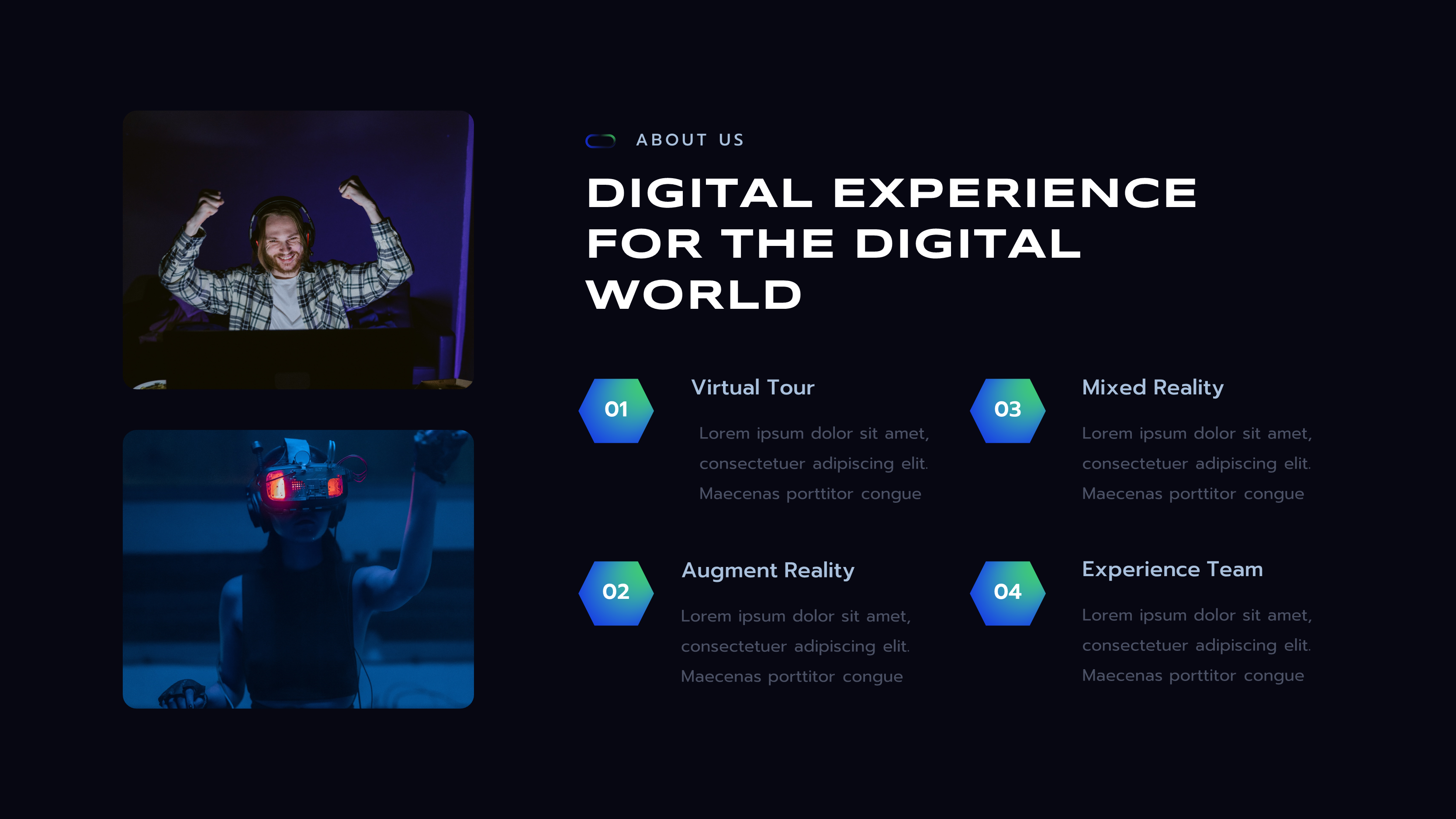 Neoverse - Virtual Reality & Metaverse PowerPoint Template ...