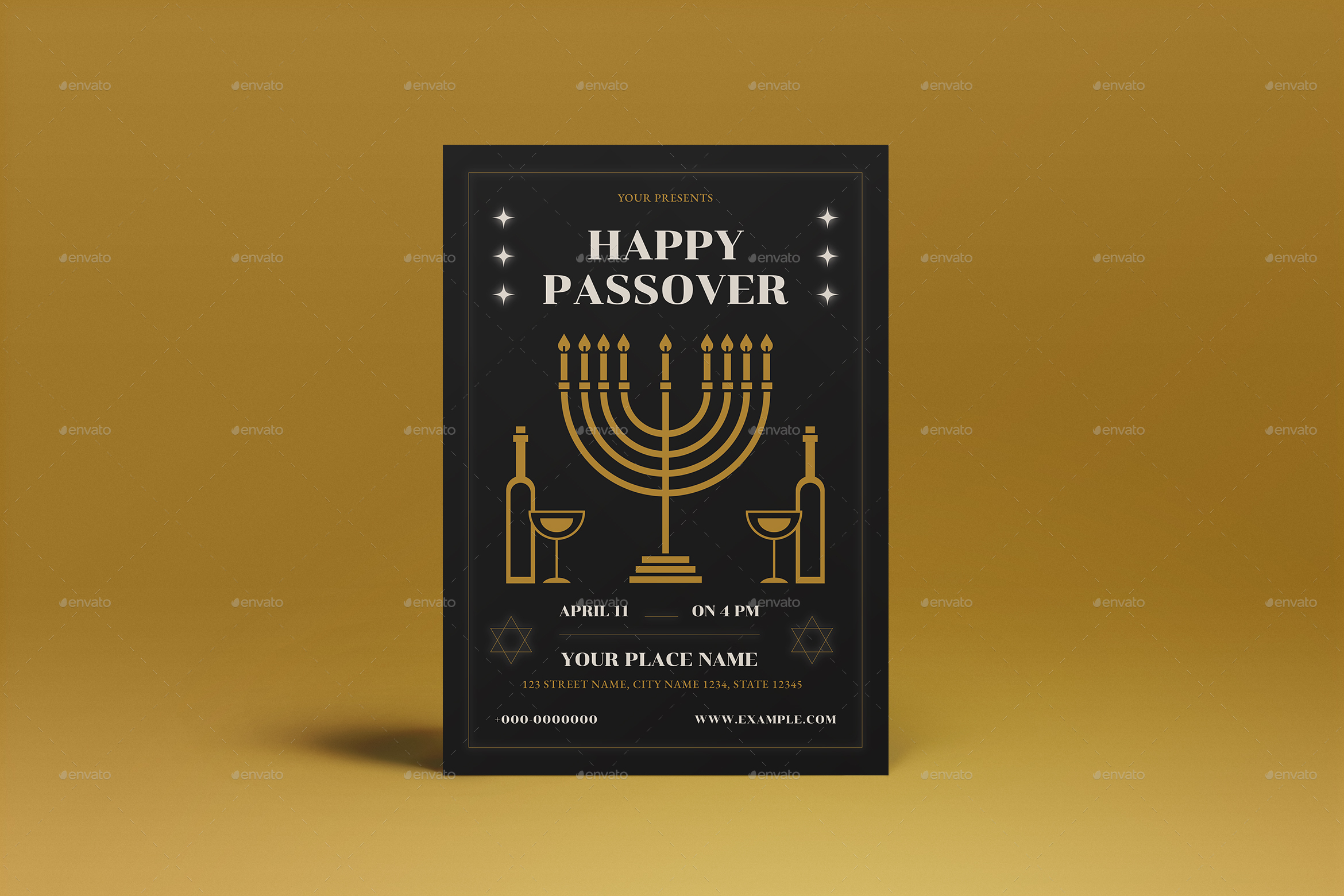 Passover Flyer, Print Templates | GraphicRiver