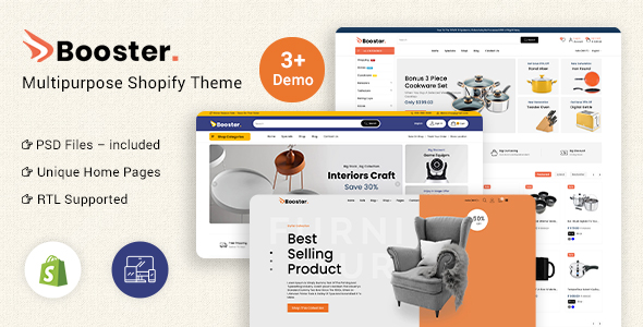 Booster - Multipurpose Shopify 2.0 Theme by theme-peach | ThemeForest