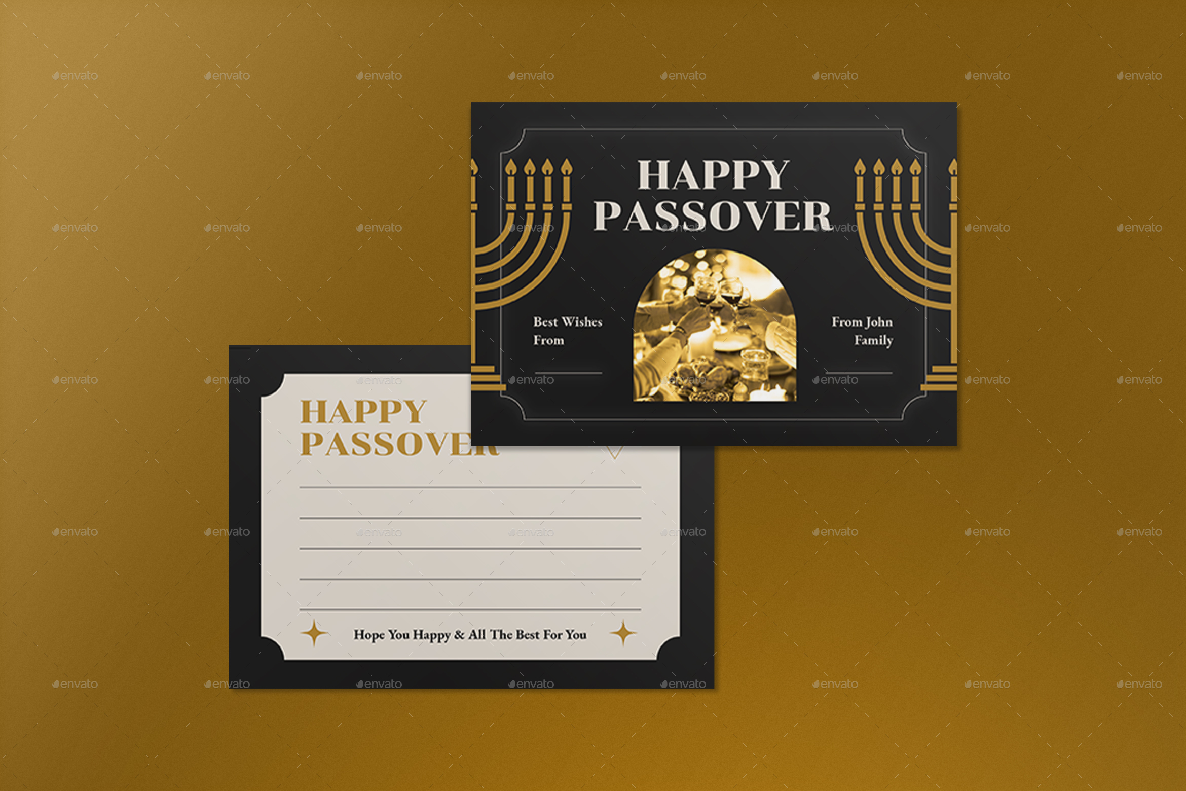 Passover Greeting Card, Print Templates | GraphicRiver