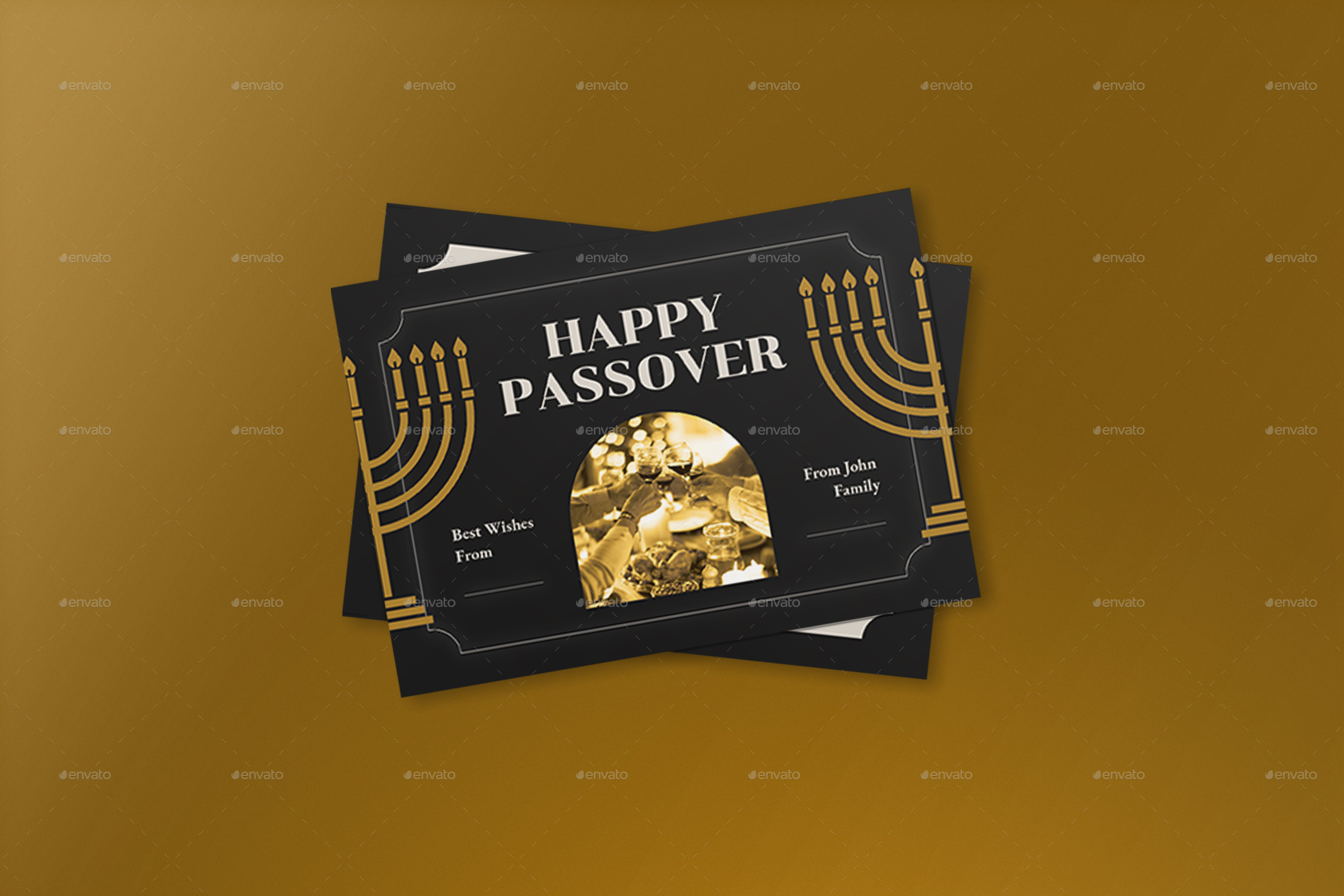Passover Greeting Card, Print Templates | GraphicRiver