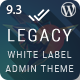 Legacy - White label WordPress Admin Theme by themepassion | CodeCanyon