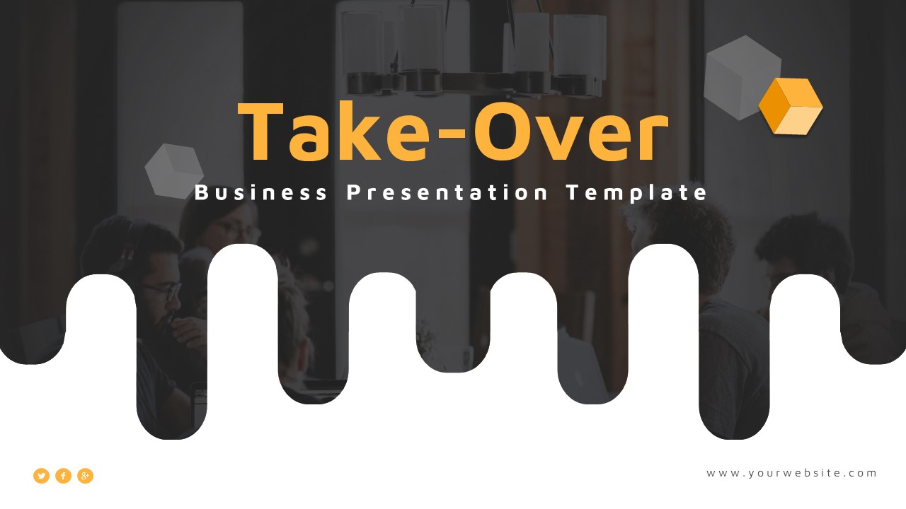 Takeover Business Presentation Template, Presentation Templates ...
