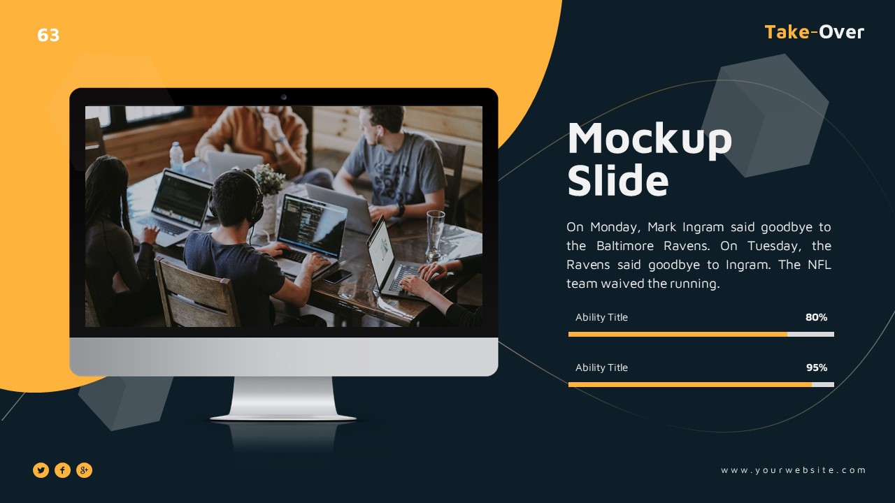 Takeover Business Presentation Template, Presentation Templates ...