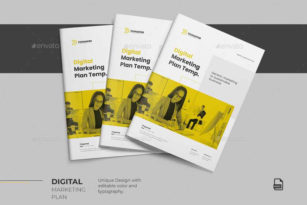 Digital Marketing Plan, Print Templates | GraphicRiver