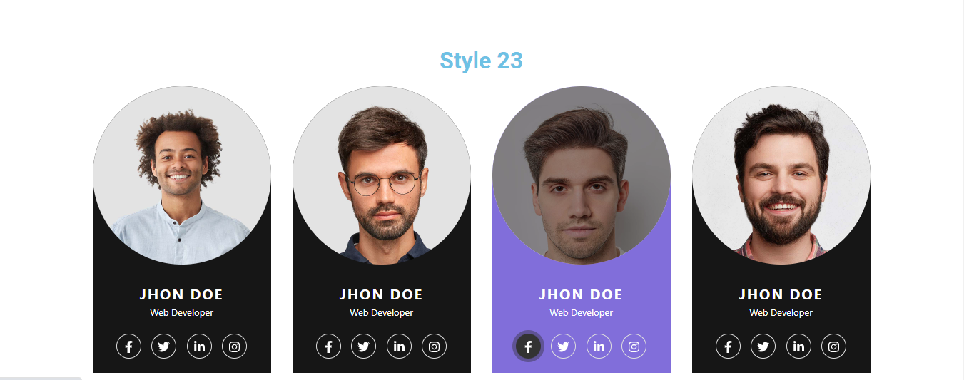Meet the team elementor addon by BestWpDeveloper | CodeCanyon