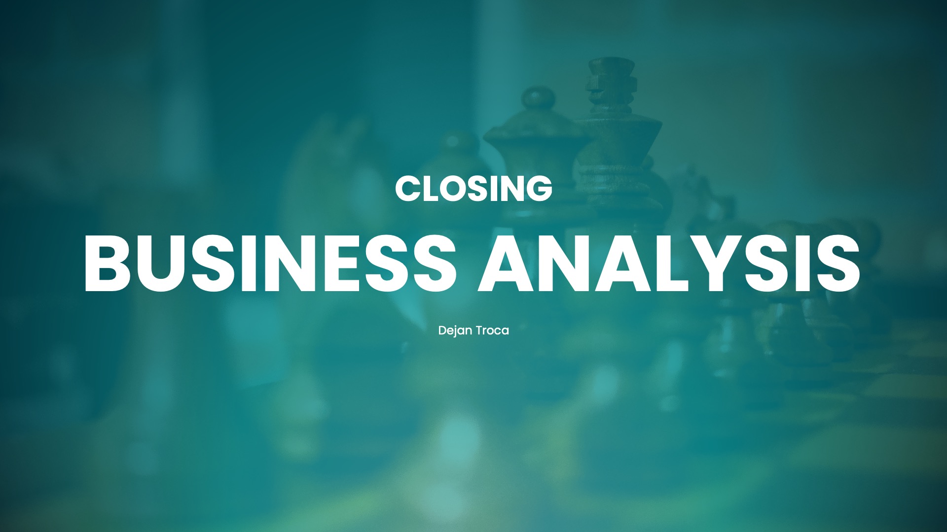 Business Analysis - PowerPoint Infographics Slides, Presentation Templates