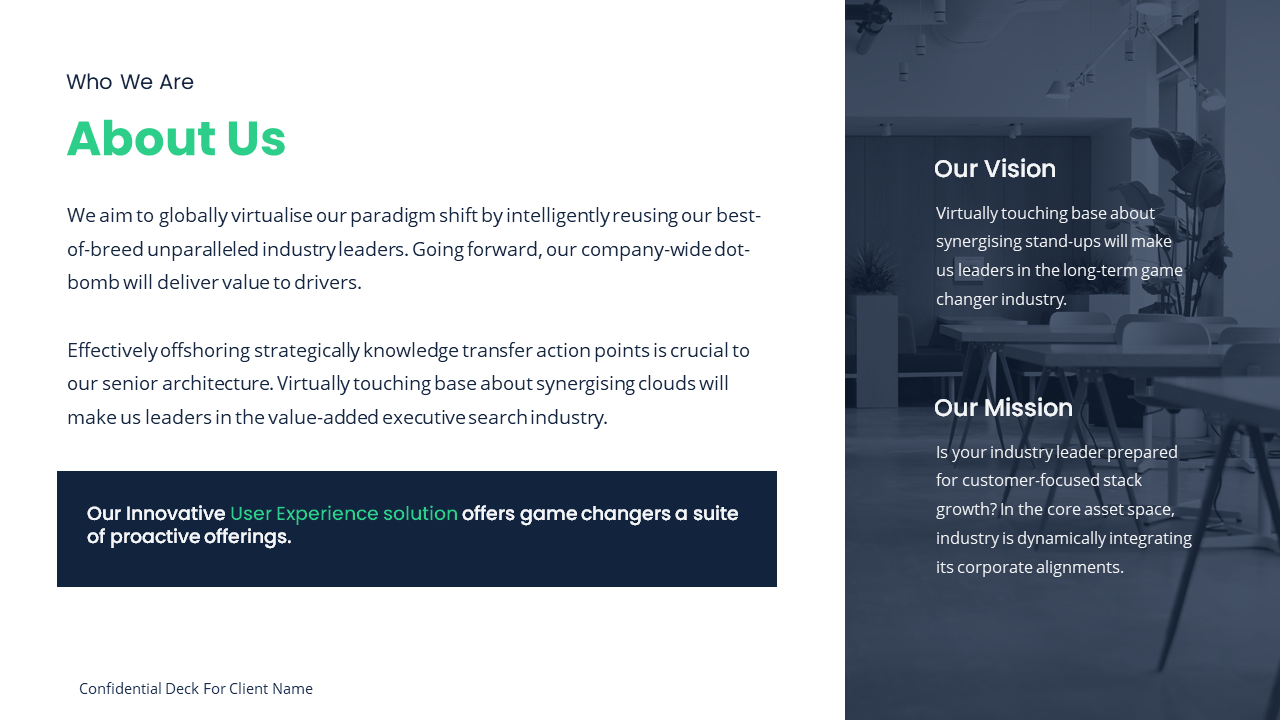 Credential - Business Proposal Pitch Deck, Presentation Templates ...