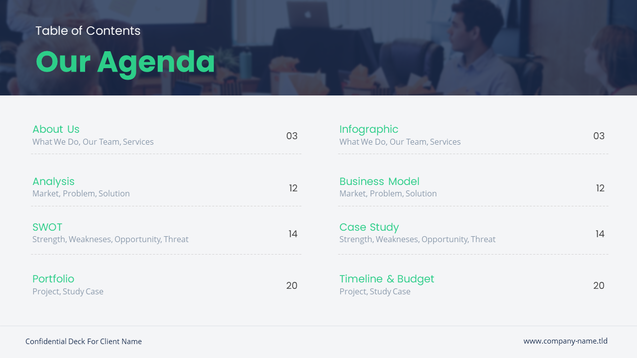 Credential - Business Proposal Pitch Deck, Presentation Templates ...