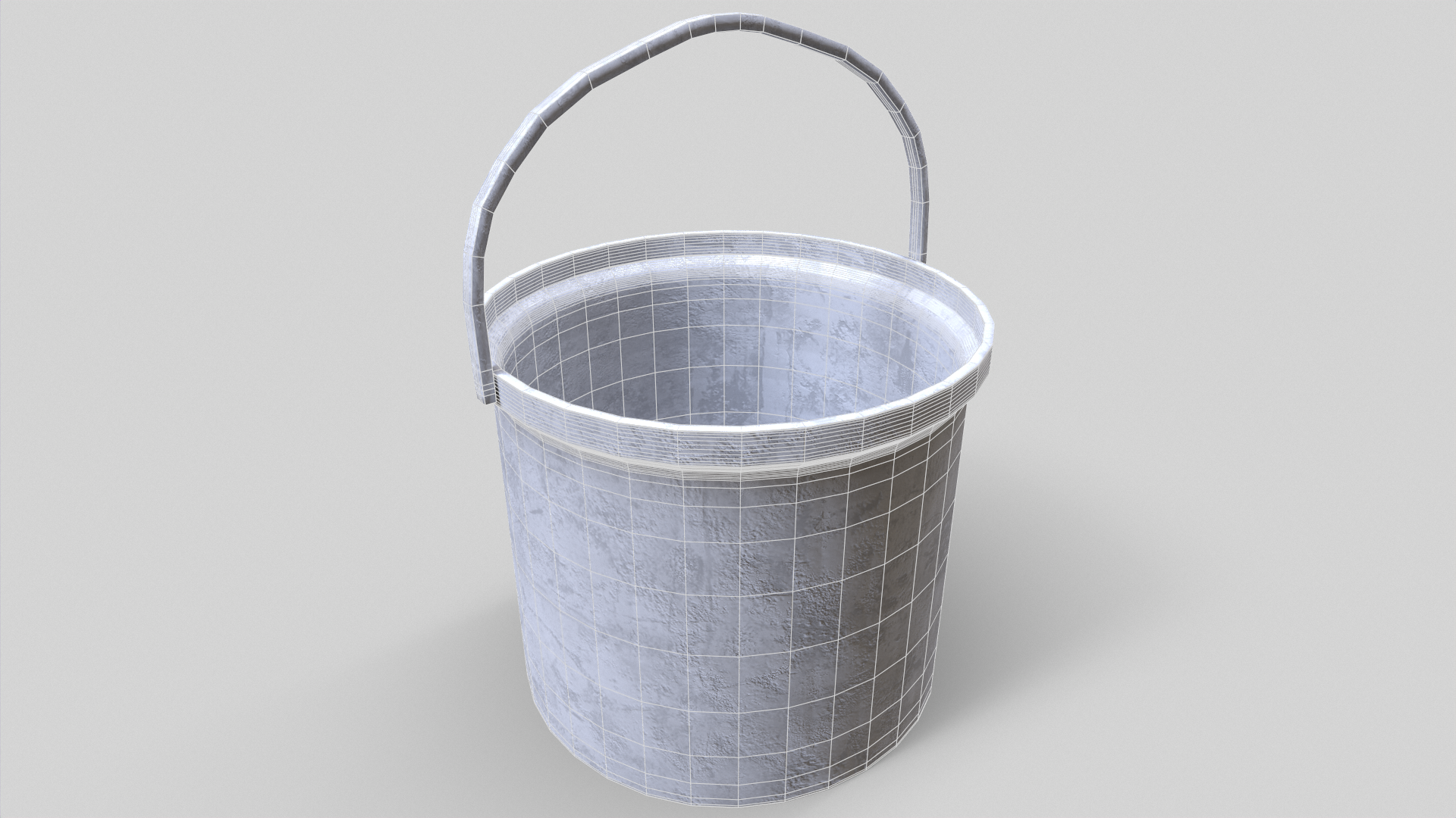 Old Paint Bucket - Realistic 3D Lowpoly Model by Dofaco | 3DOcean