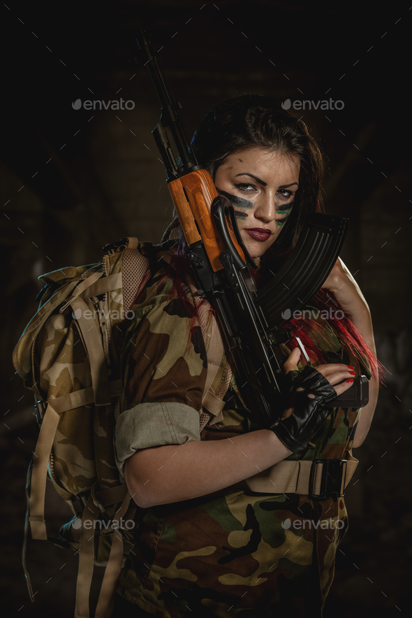Female Special Forces Stock Photo by micens | PhotoDune