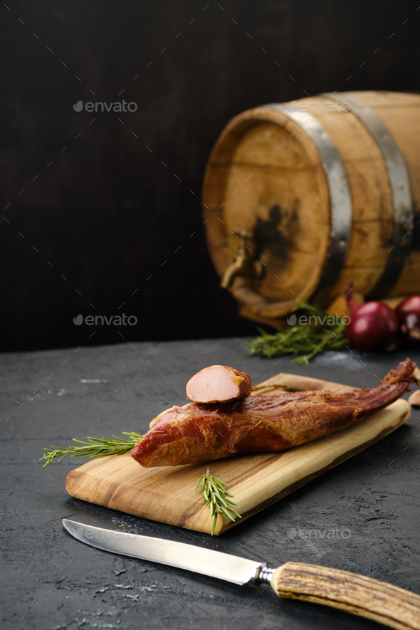 Air dried lamb meat Stock Photo by boomeart | PhotoDune